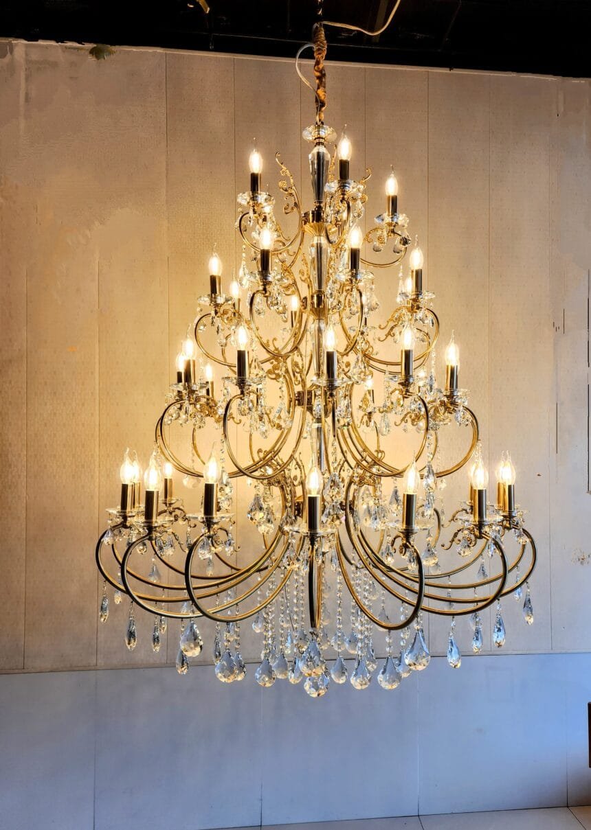 Enzon 41 - Royal Double Height Chandelier | Buy at Best Price - Butt Lights