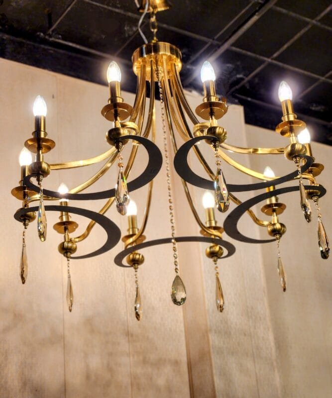 Cortina 10 - Indoor Classic Chandelier | Buy at Best Price - Butt Lights